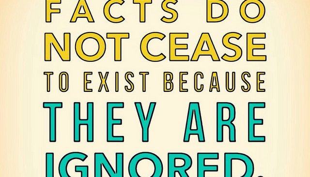 “Facts don’t matter” is factually wrong – Green Jihad