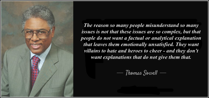 Thomas Sowell: Common Sense in a Senseless World – Green Jihad